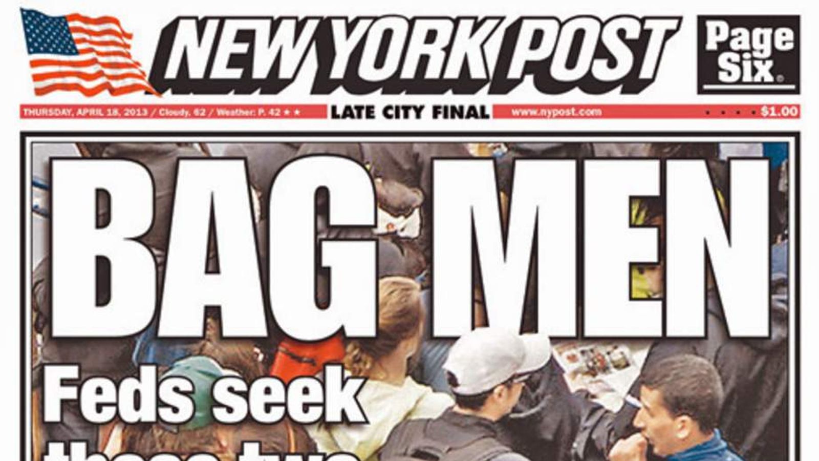 Boston Bombings: NY Post Sued Over Coverage | US News | Sky News