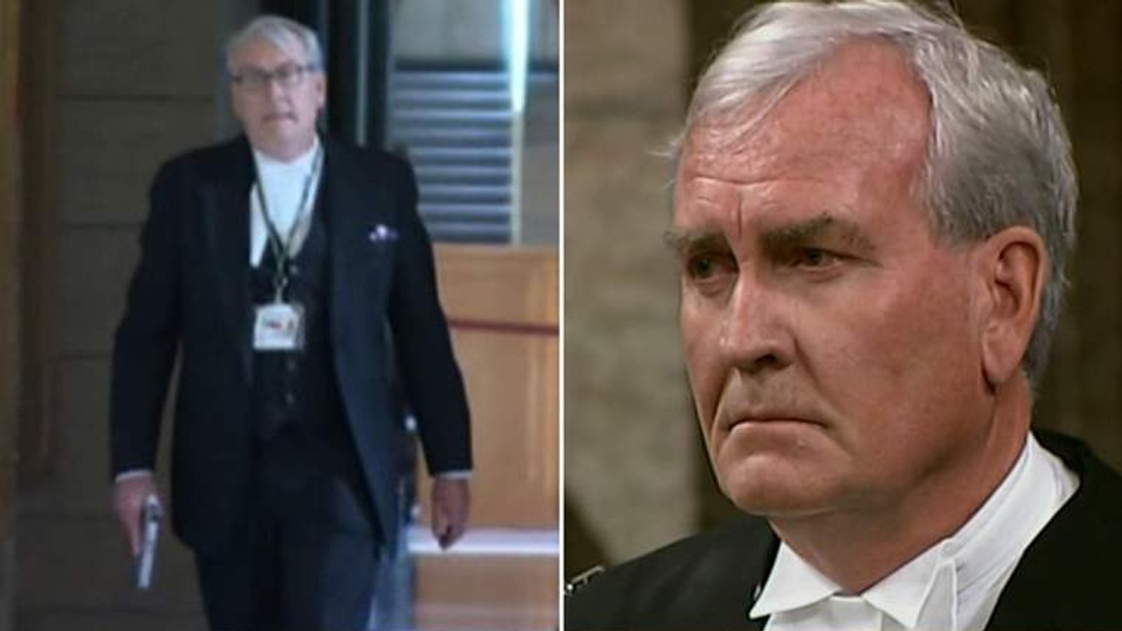 Sergeant-At-Arms Given Standing Ovation | World News | Sky News