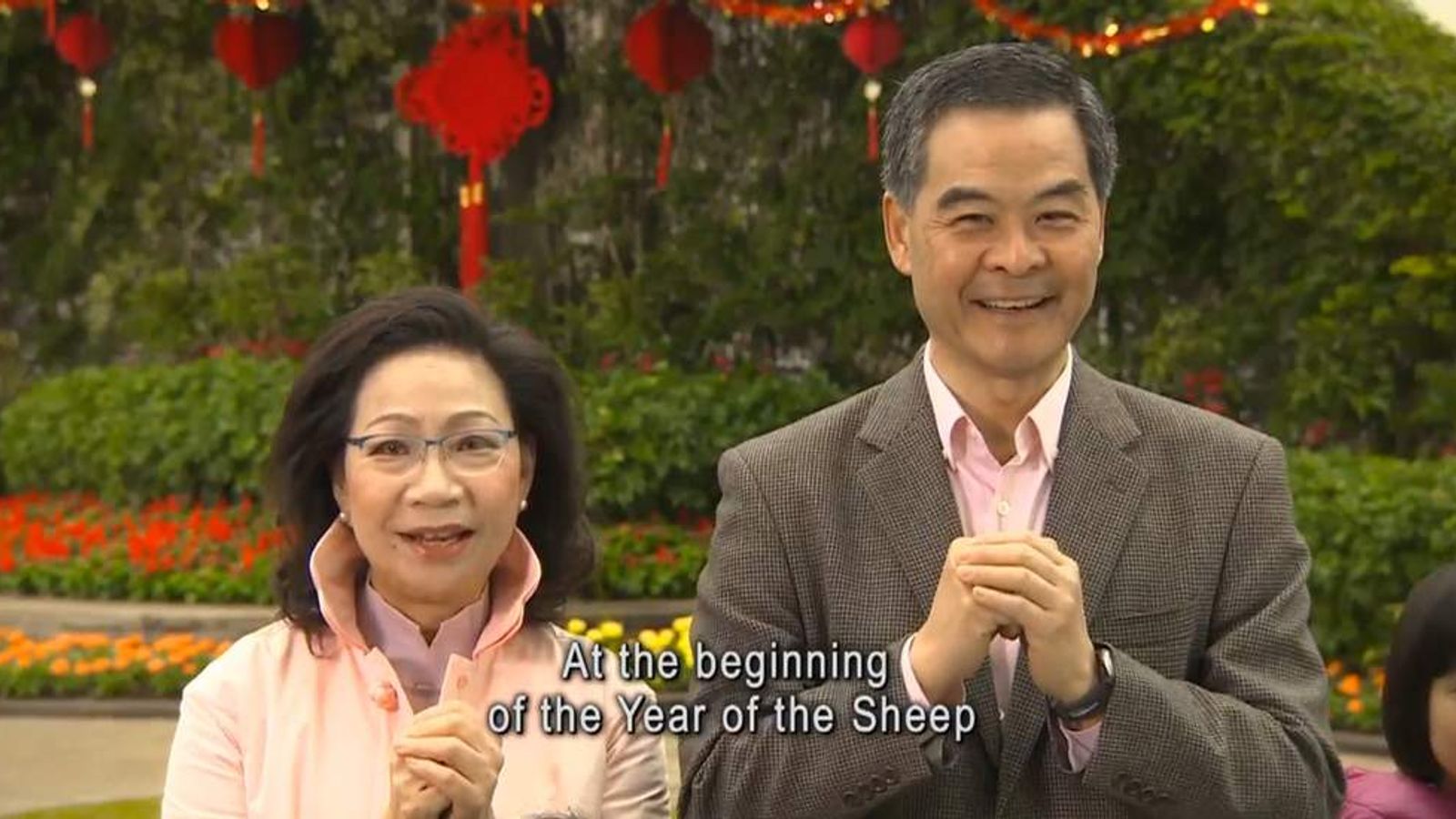 Be Like Sheep, Hong Kong's 'Wolf' Tells Flock | World News | Sky News