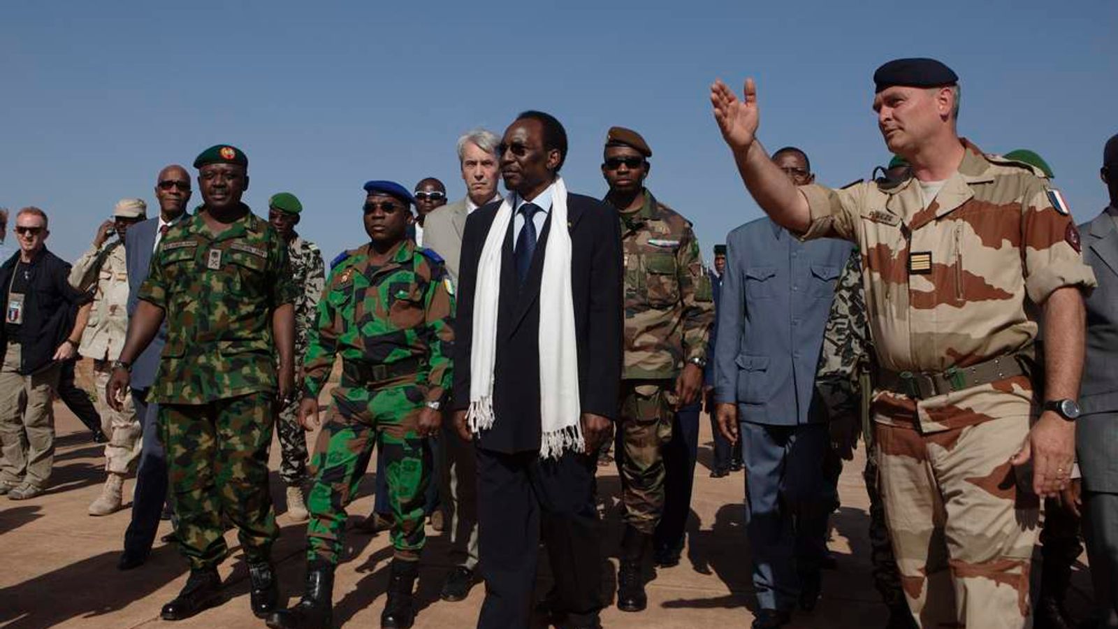 Mali: French Troops Launch Ground Assault | World News | Sky News