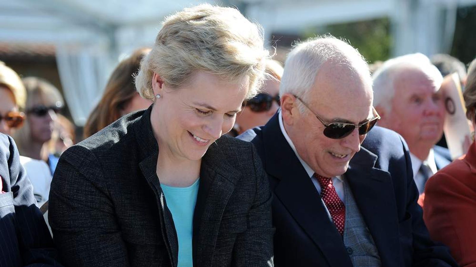Cheney Weighs In Daughters' Gay-Marriage Feud | US News | Sky News