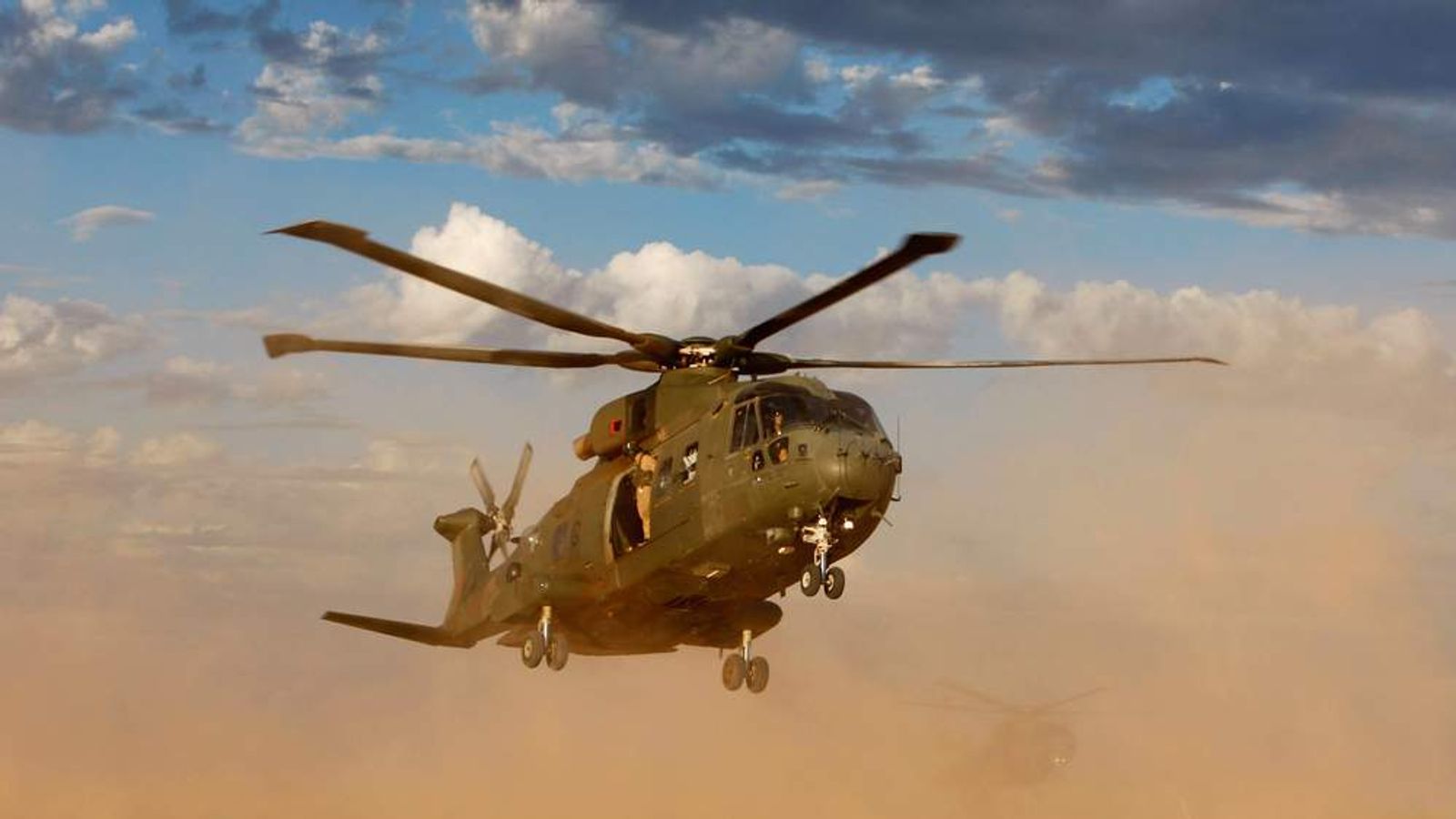 Merlin Helicopters Pulled Out Of Afghanistan | World News | Sky News