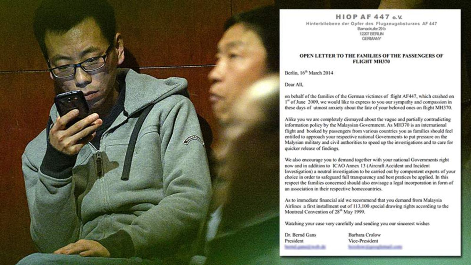 Missing Plane: Air France Families 'Dismayed' | World News | Sky News