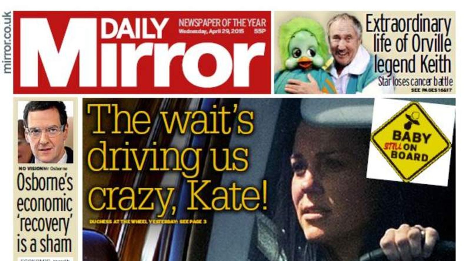 Wednesday's National Newspaper Front Pages | UK News | Sky News