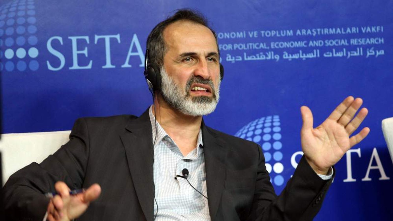 Syria: Rebel Leader Moaz Al-Khatib Resigns | World News | Sky News