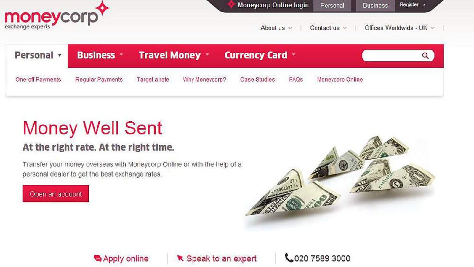 Moneycorp In Talks On £200m Bridgepoint Deal | Money News | Sky News