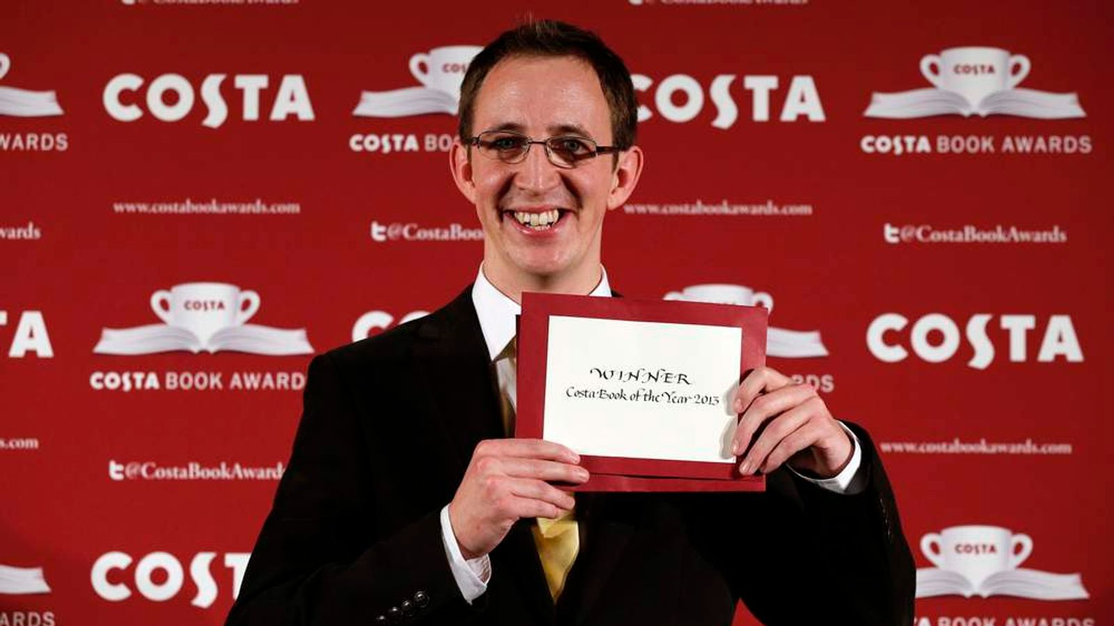 Nurse Nathan Filer Wins Costa Book Award | Ents & Arts News | Sky News