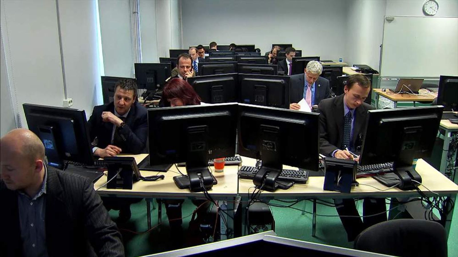 NATO's Cyber War Games Amid Surge In Attacks | World News | Sky News