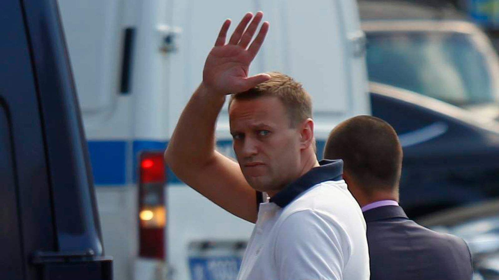 Russian Protest Leader Alexei Navalny Is Charged | World News | Sky News