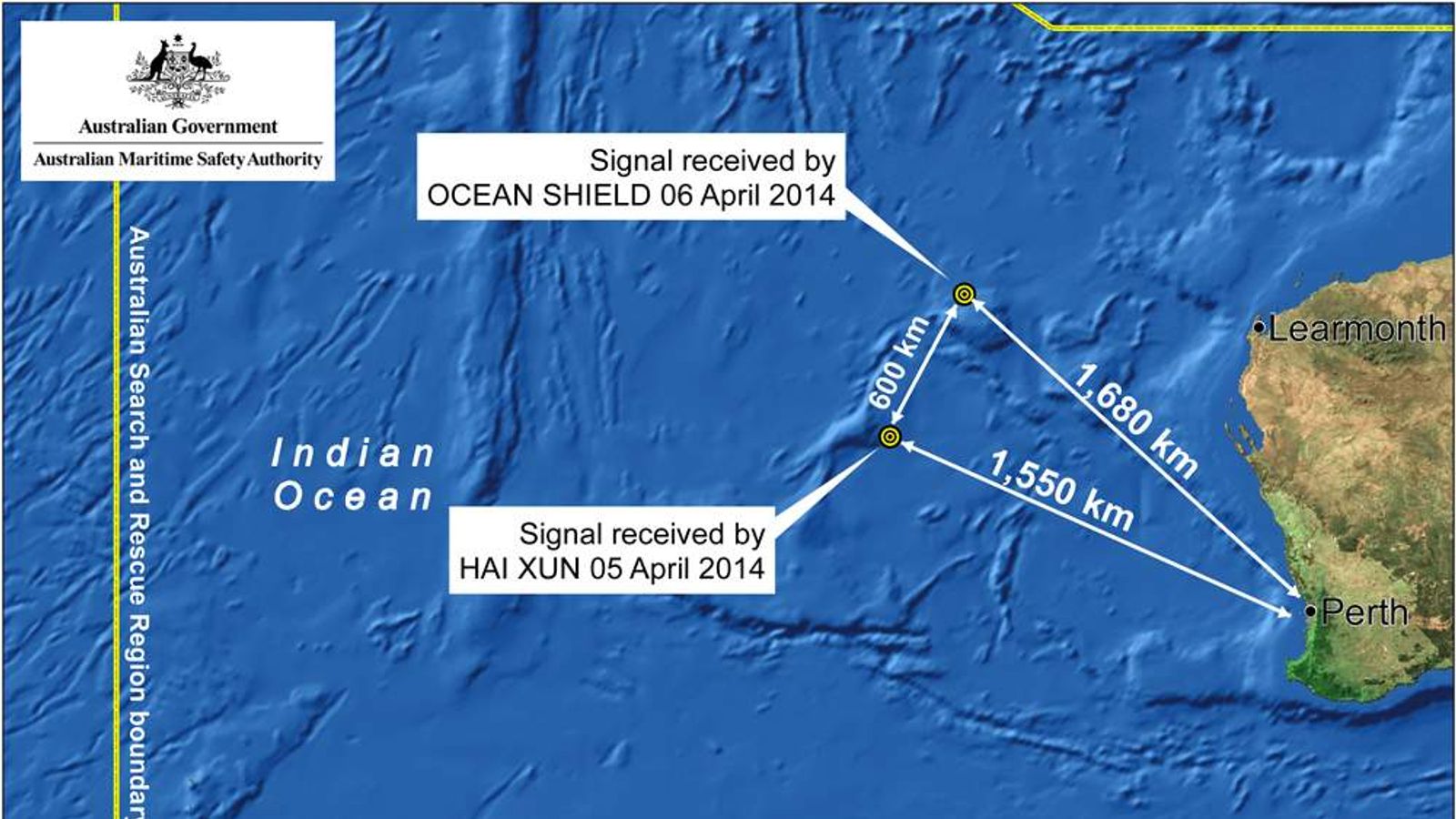 Live: Search Closes In After MH370 'Ping' | World News | Sky News