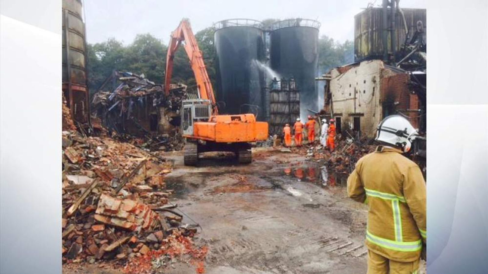 Mill Blast: Hope Of Finding Survivors Fades | UK News | Sky News