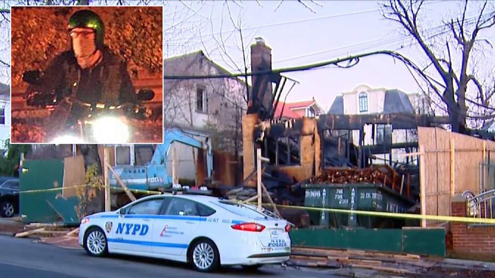 Serial Arsonist Hunted After Seventh Attack In NY | US News | Sky News