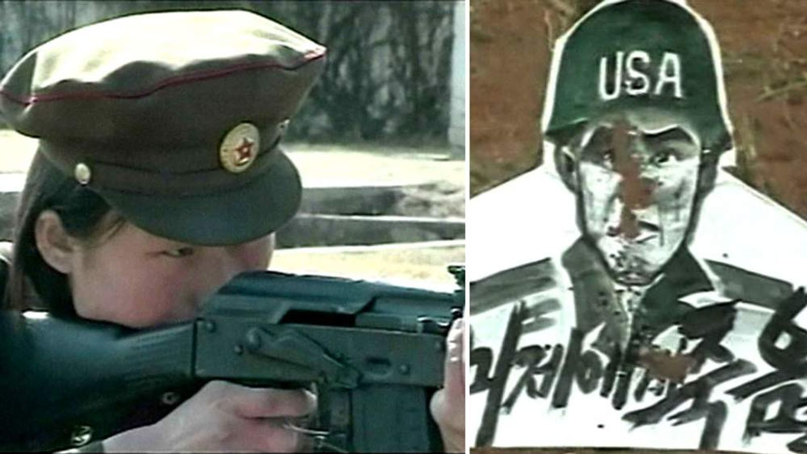 North Korea War Training Shown Off In Video | World News | Sky News