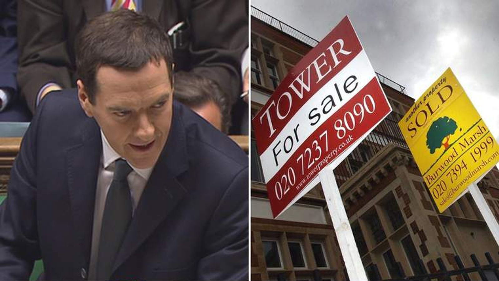 Osborne Announces Historic Stamp Duty Reform | Politics News | Sky News