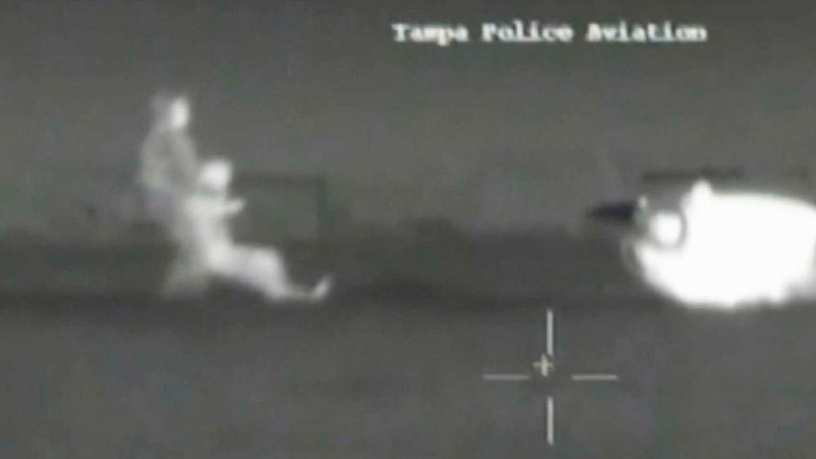 Pilot Pulled From Burning Crash Wreckage | US News | Sky News