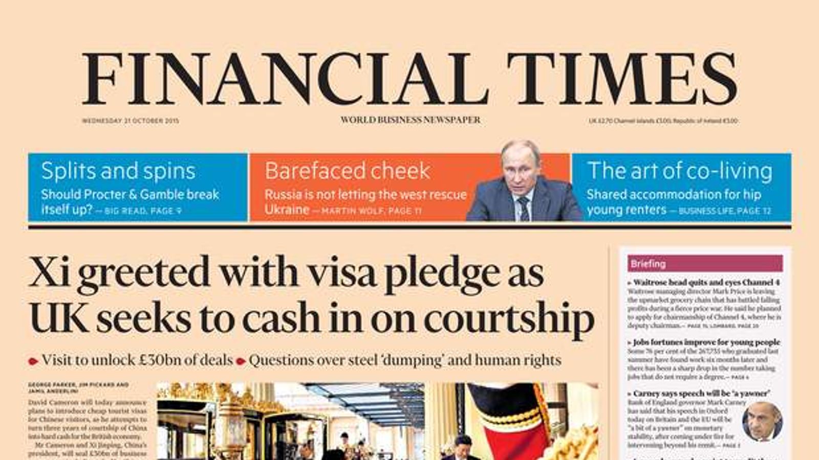 Wednesday's National Newspaper Front Pages | UK News | Sky News