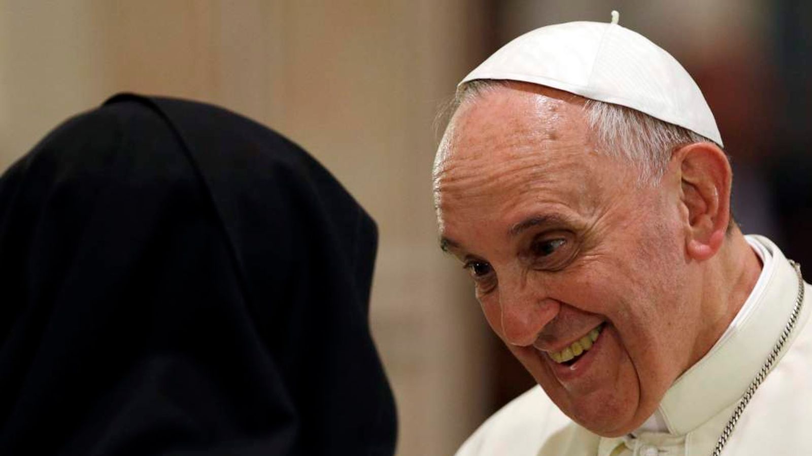 Pope Francis In Assisi Calls For An Open Church | World News | Sky News