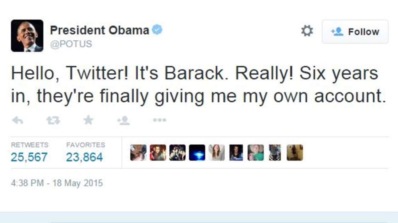 It's 'Really' Me: Obama Gets Twitter Account | US News | Sky News