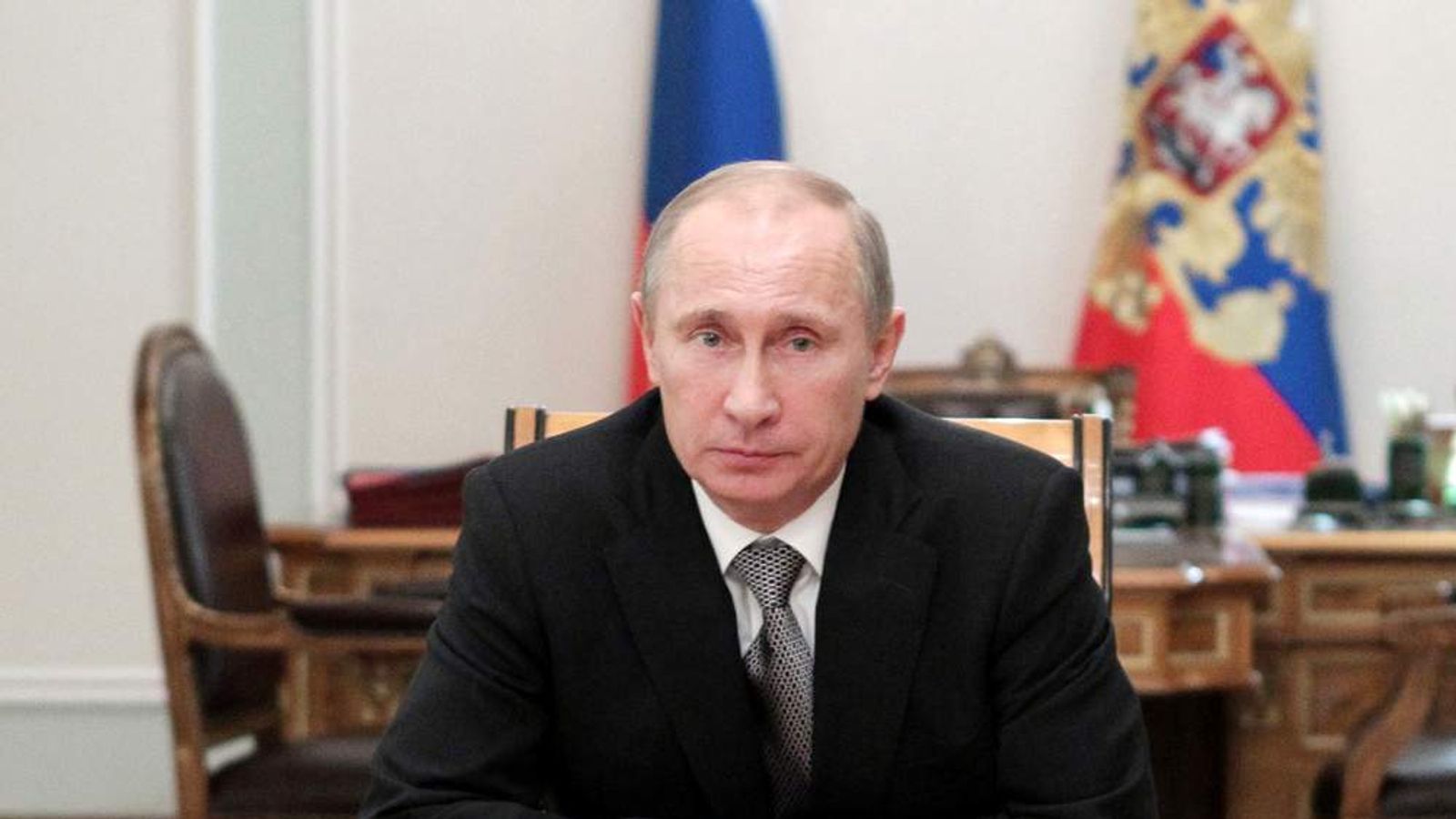 Stay-At-Home Putin Denies Injury To Blame | World News | Sky News