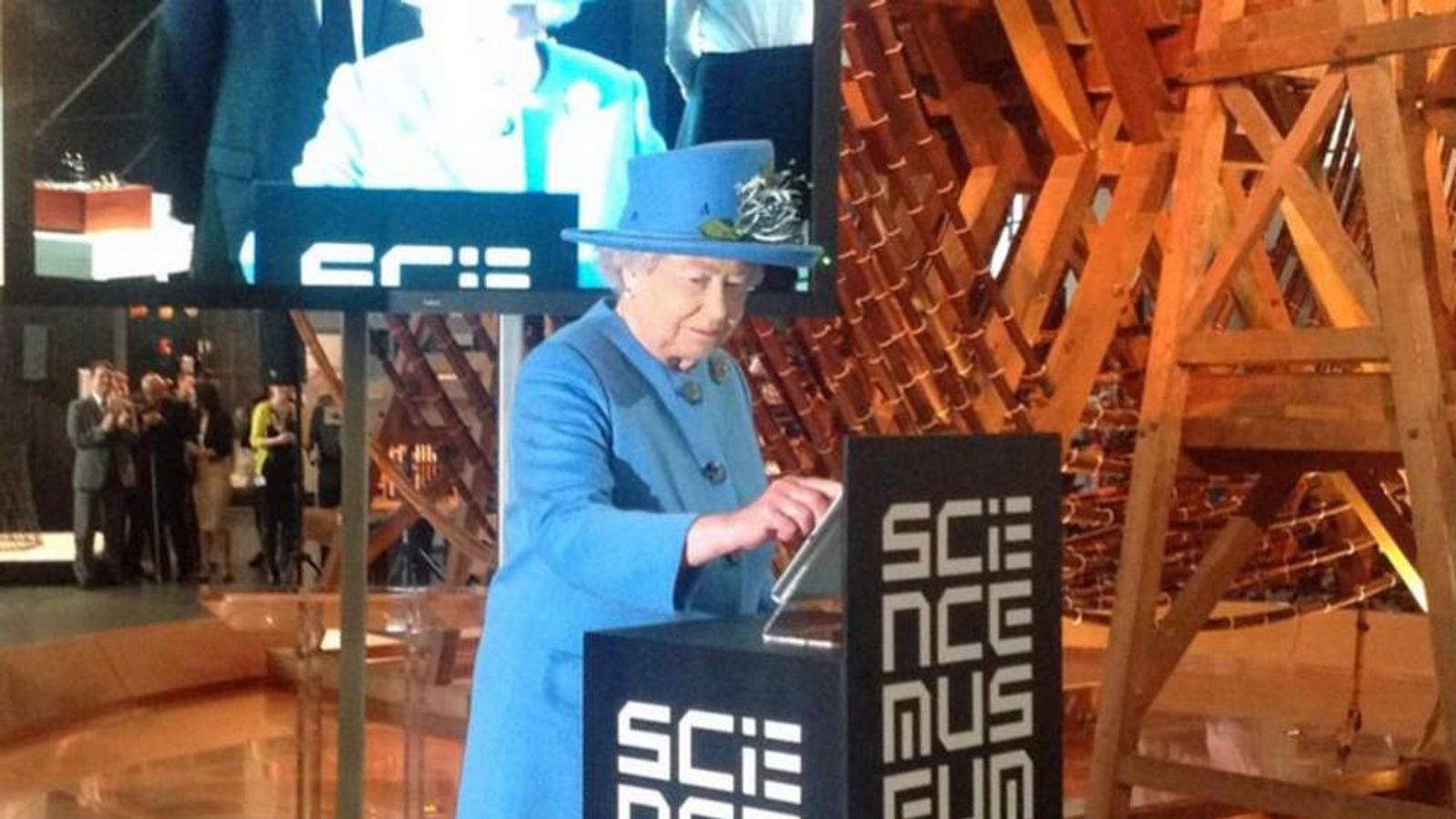 Queen Of Twitter: Monarch Posts First Message | UK News | Sky News