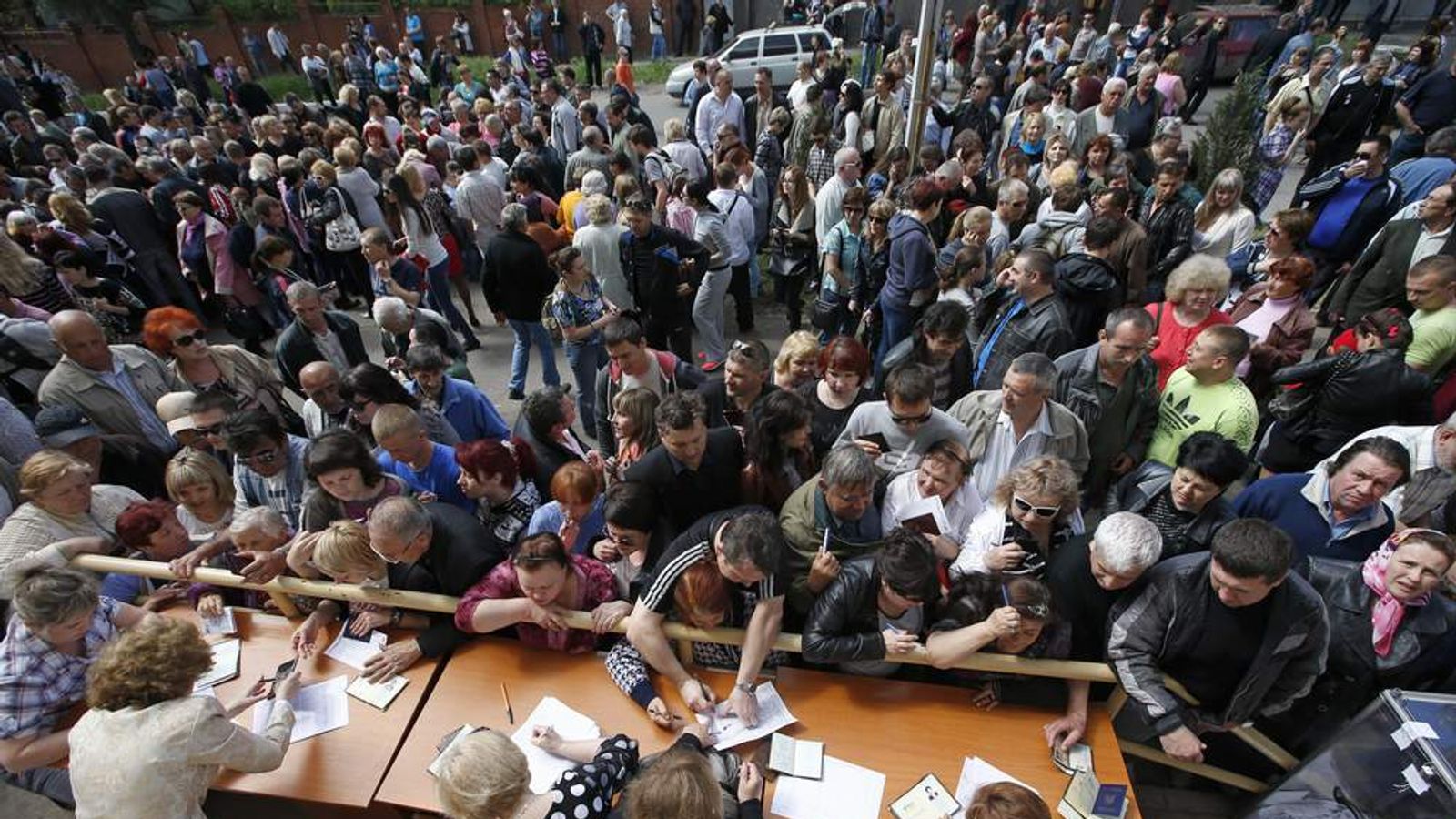 Pro-Russians: Ukraine's Donetsk 'Independent' | World News | Sky News