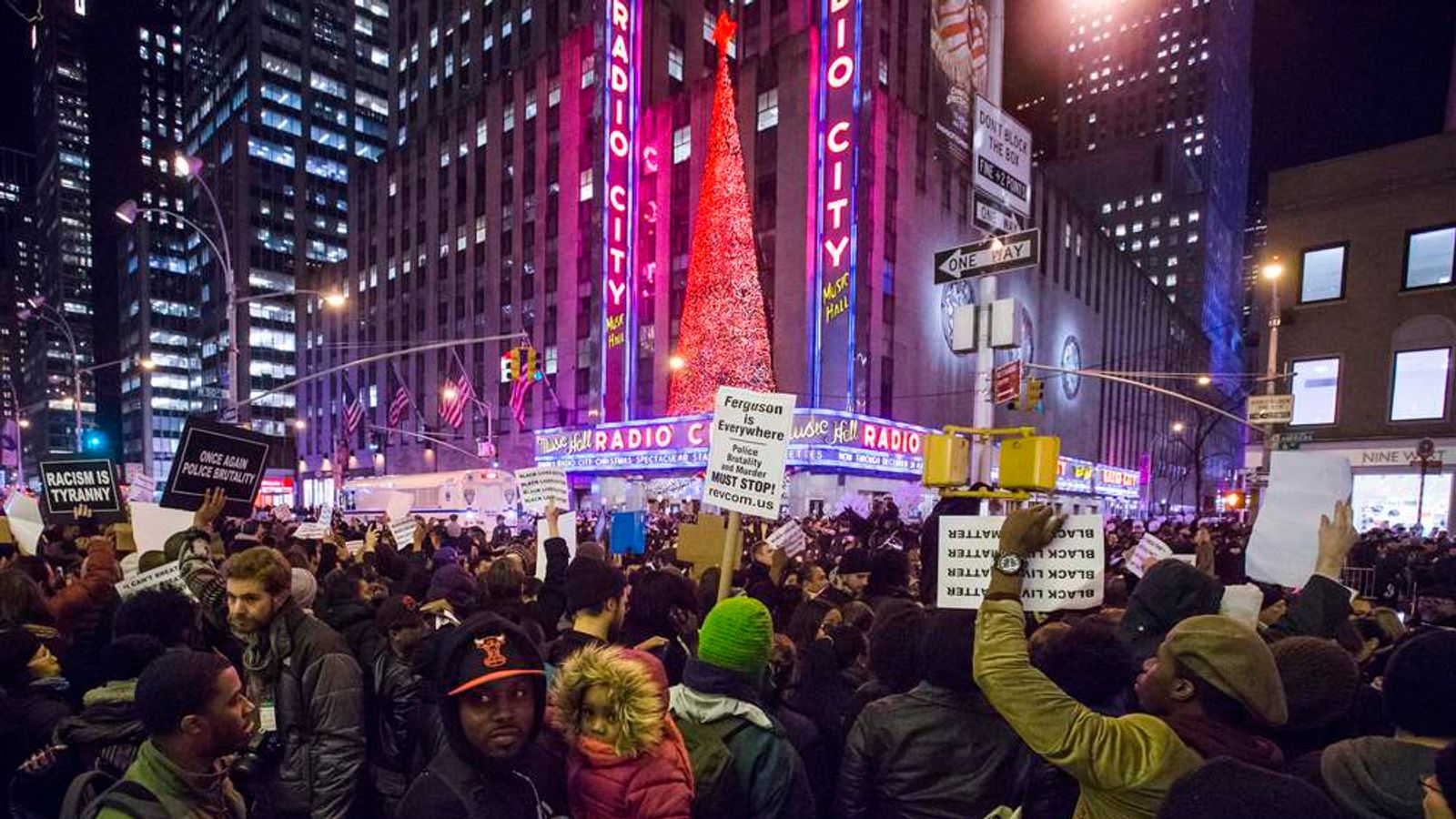 Chokehold Ruling Touches Off New York Protests | US News | Sky News