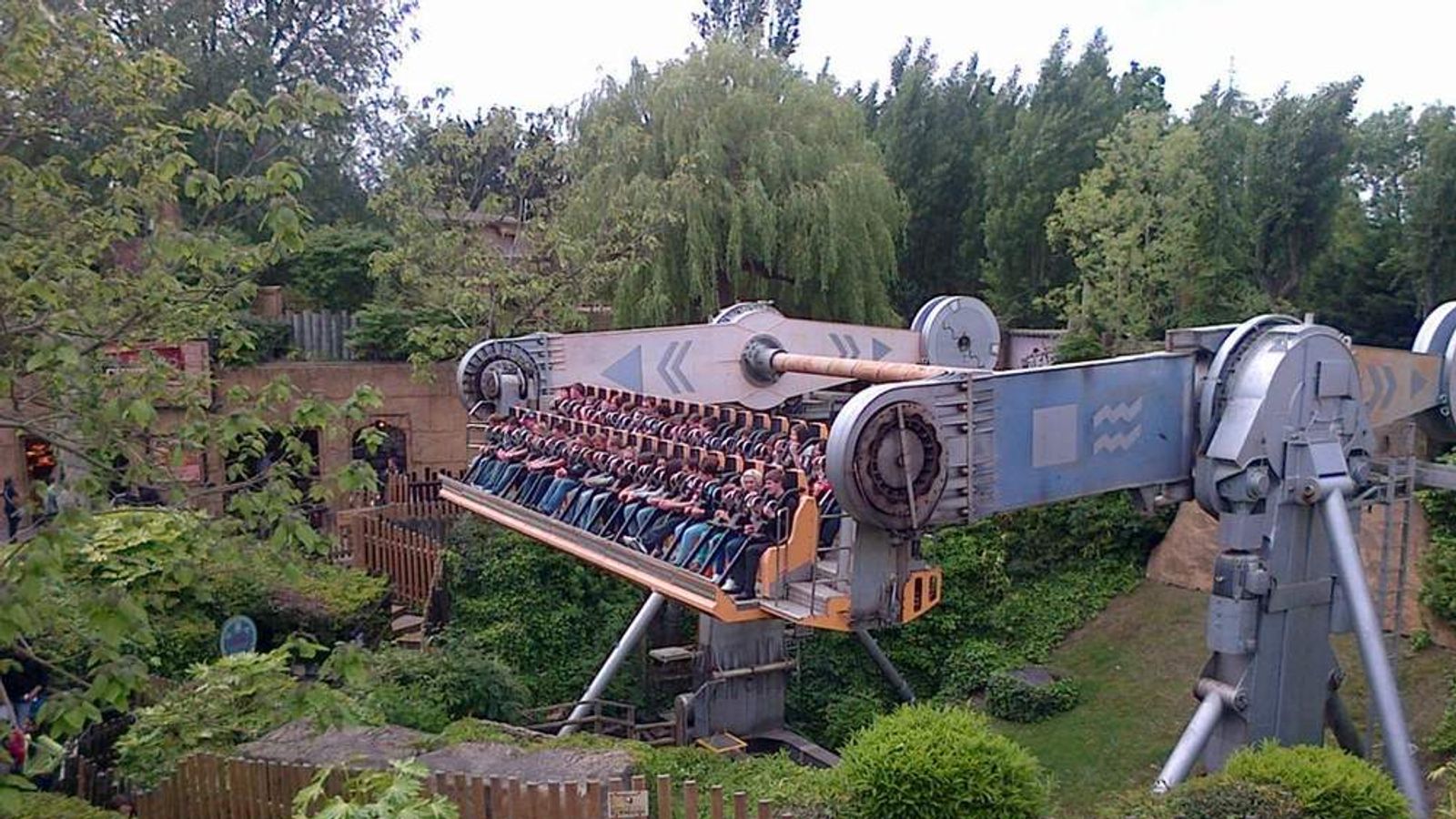 Chessington: Dozens Rescued After Ride Jams | UK News | Sky News