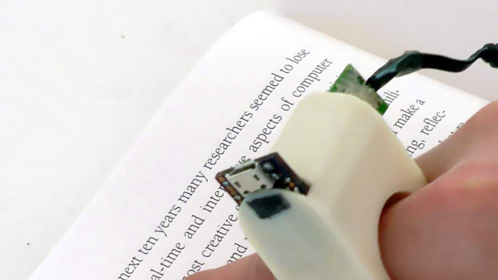FingerReader Gives Hope To Visually Impaired | Science, Climate & Tech ...