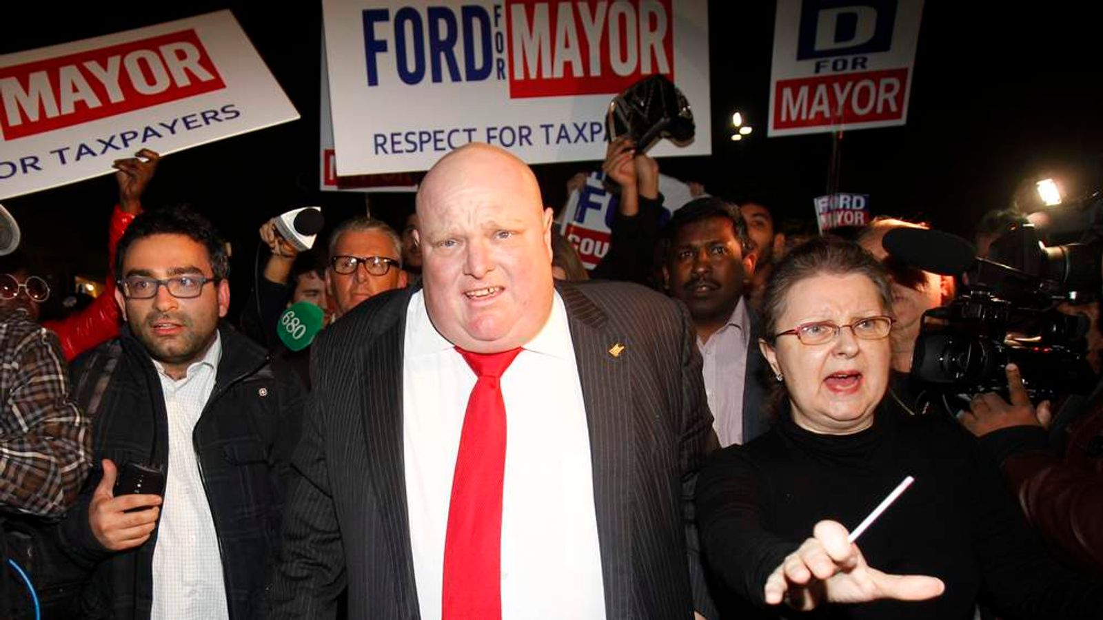 Rob Ford: Era Of Crack-Smoking Mayor At An End | World News | Sky News