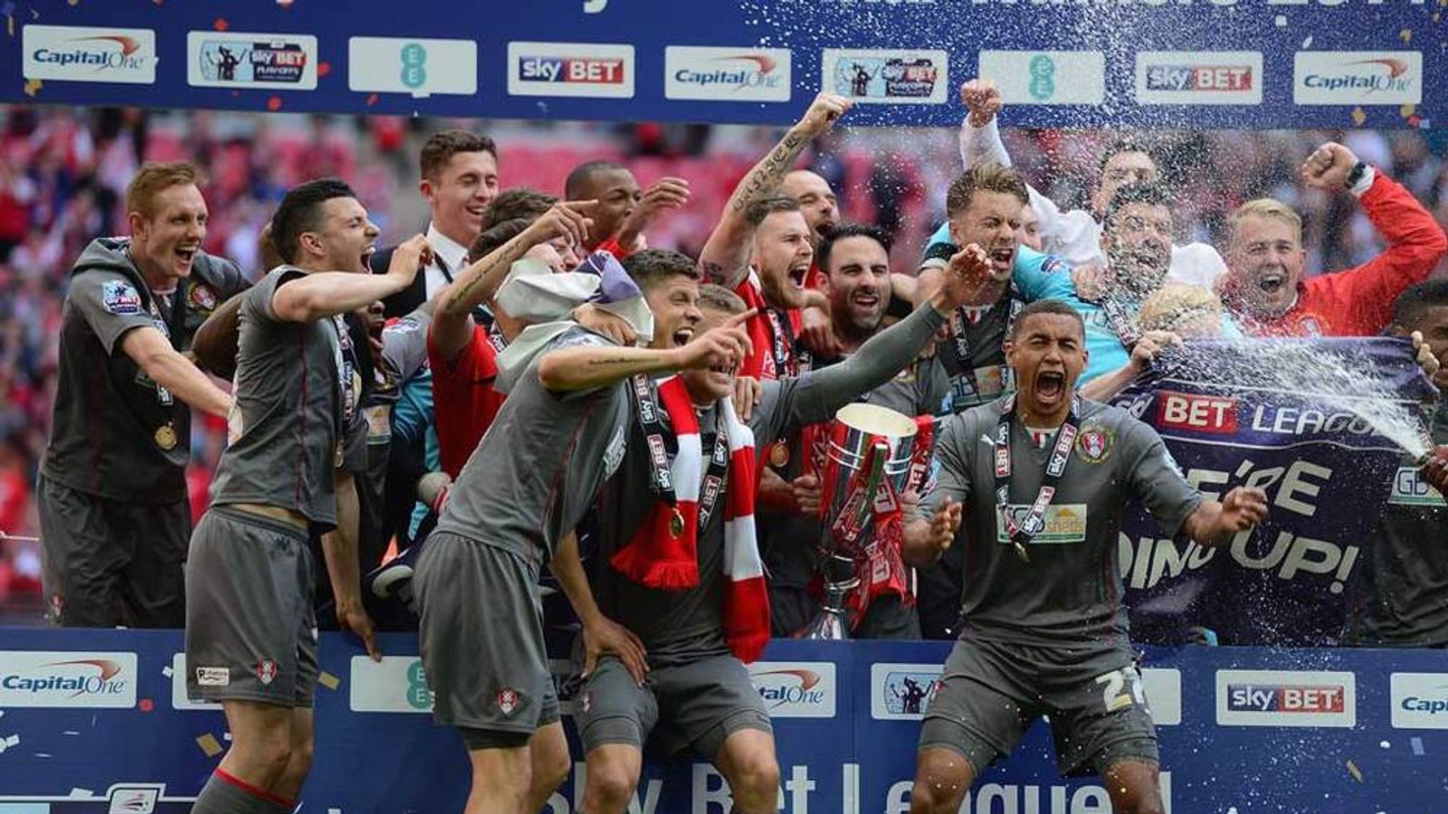 Rotherham Promoted After Winning Shoot-Out | Scoop News | Sky News