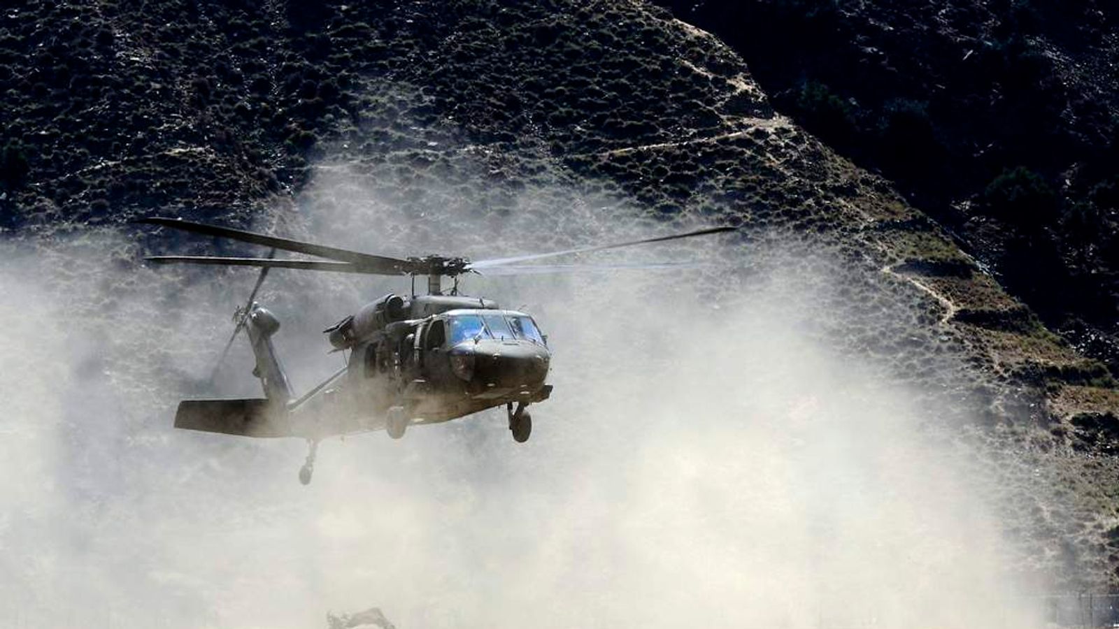 Eleven Die In Afghanistan Helicopter Crash | World News | Sky News