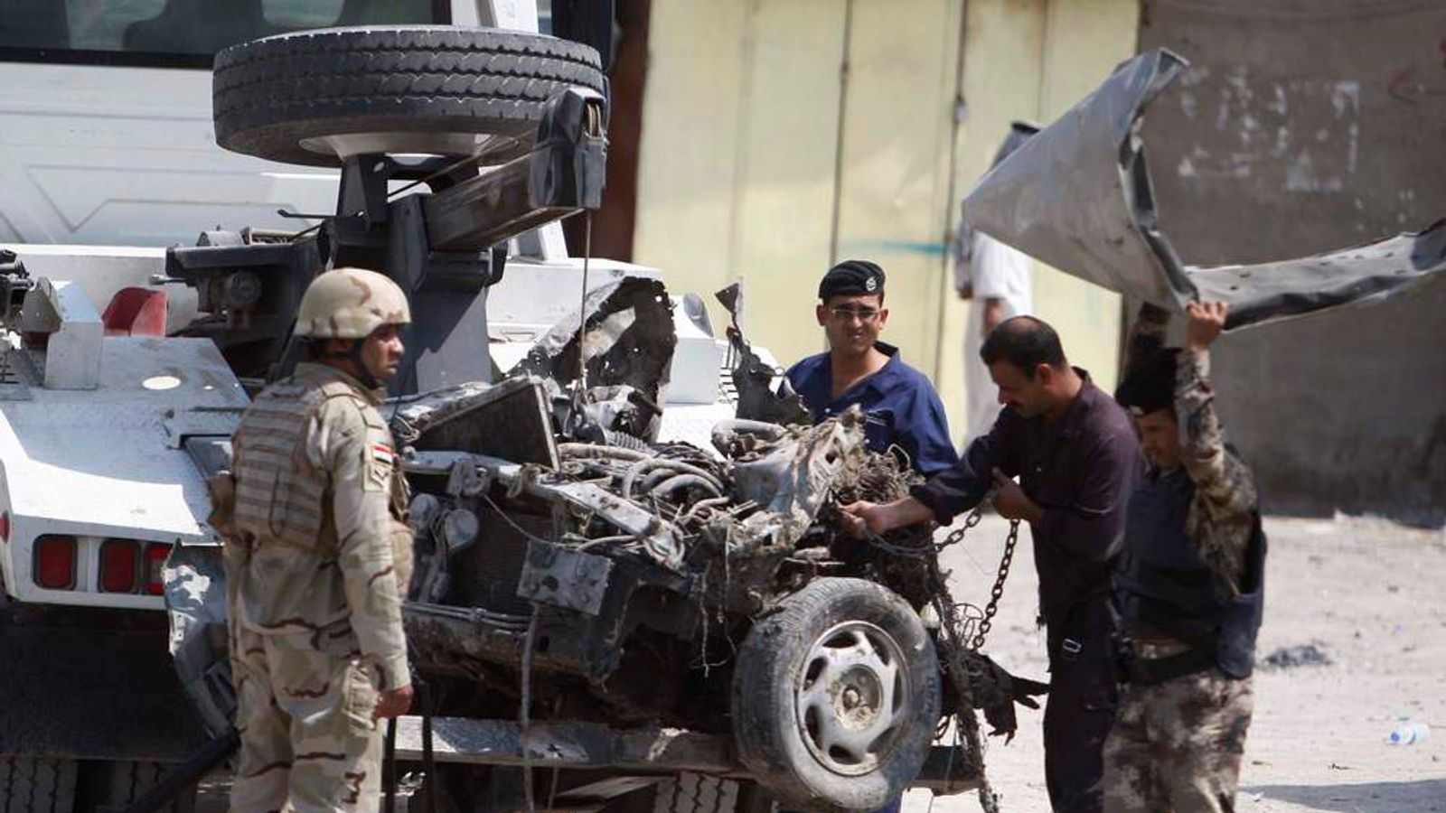 Iraq: More Than 100 Die In Day Of Violence | World News | Sky News