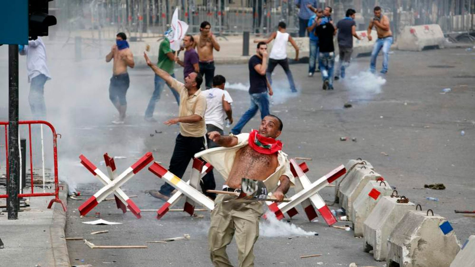 Lebanon: Gun Clashes After Official's Funeral | World News | Sky News
