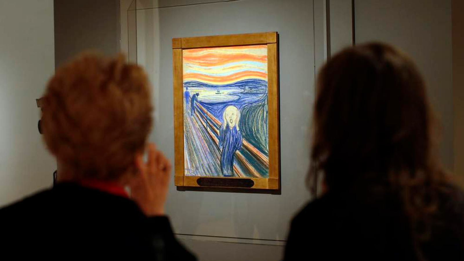 The Scream Goes On Show After £74m Sale | Ents & Arts News | Sky News
