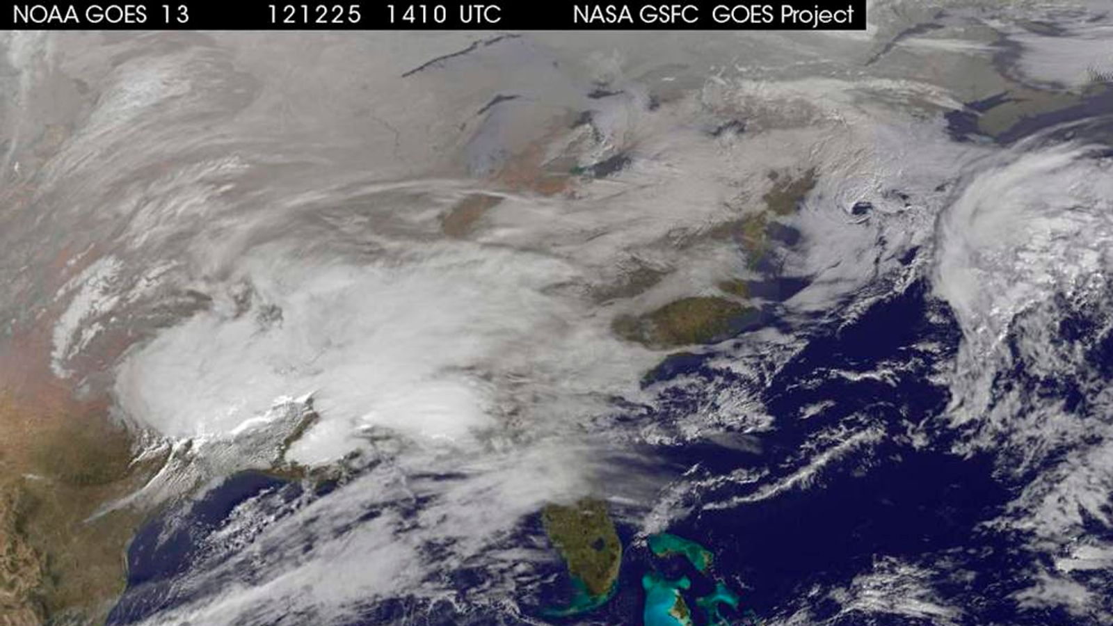 Severe Weather Takes Aim At US On Christmas | US News | Sky News