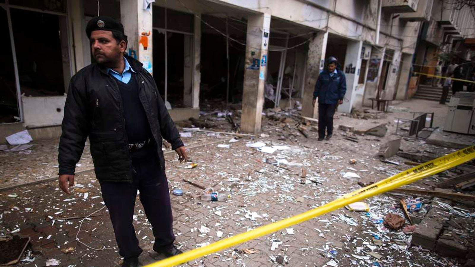 Pakistan Courtroom Attack Leaves 11 Dead | World News | Sky News