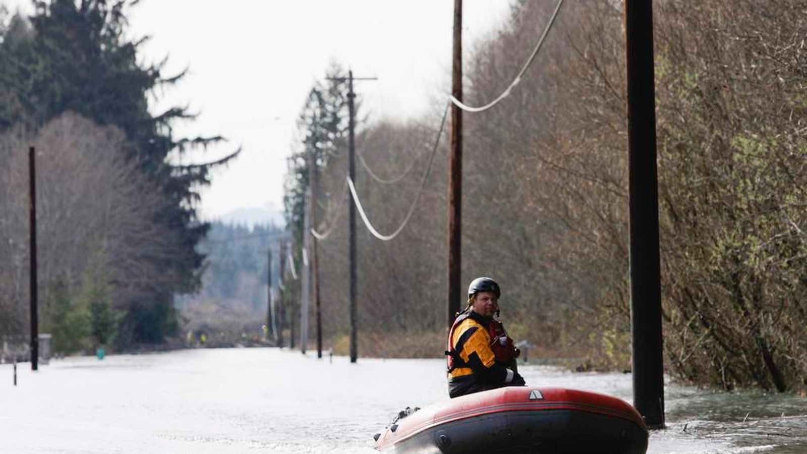 Obama: We Hope But Mudslide Situation 'Tough' | US News | Sky News