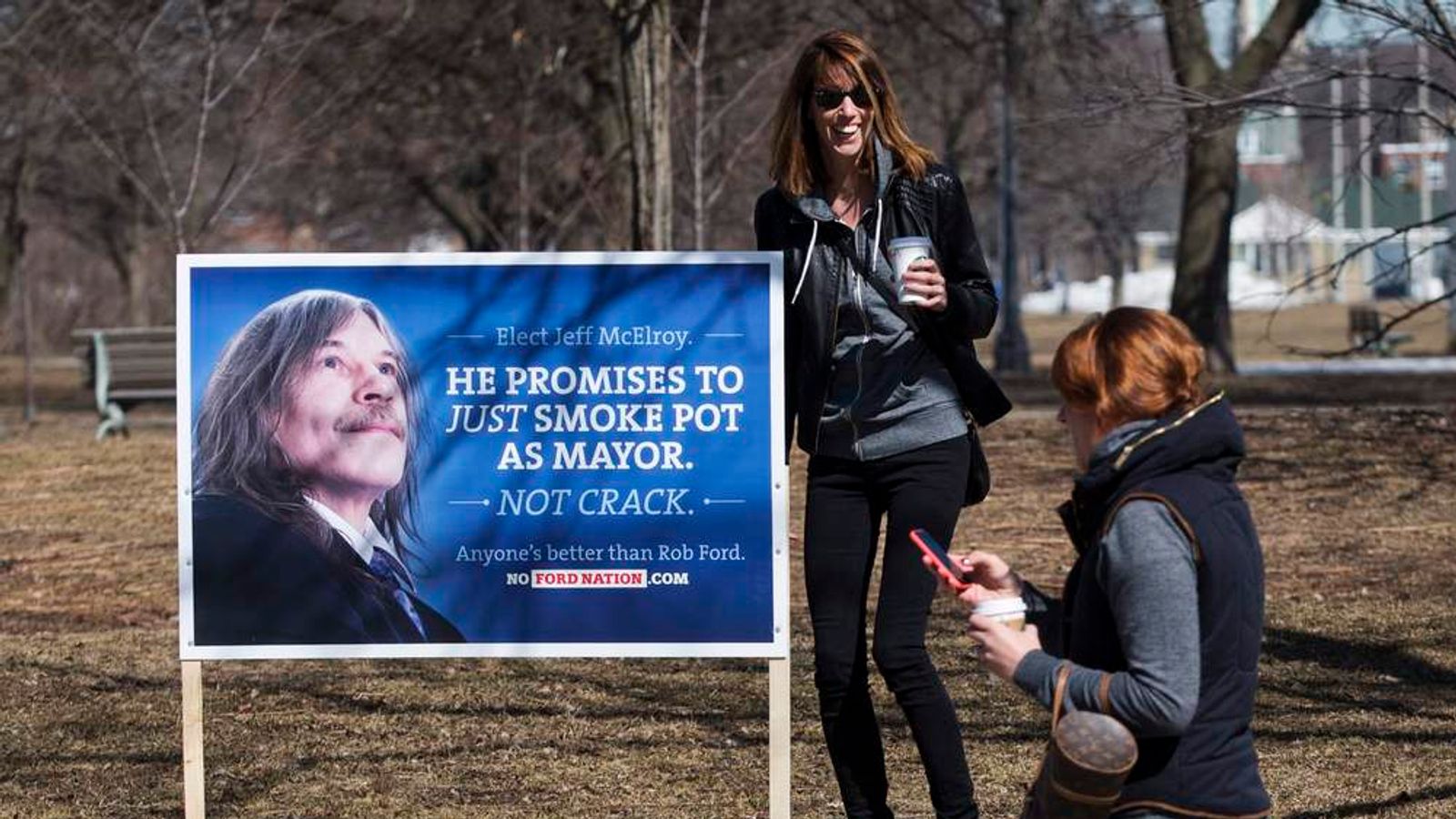 Rob Ford: Fake Campaign Ads Poke Fun At Mayor | World News | Sky News
