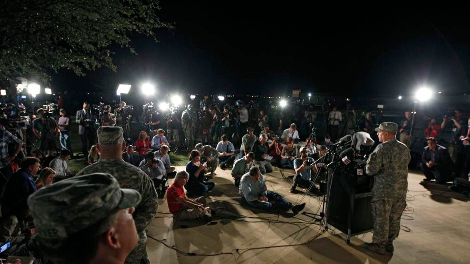 Fort Hood Soldier Opens Fire On Army Base | US News | Sky News