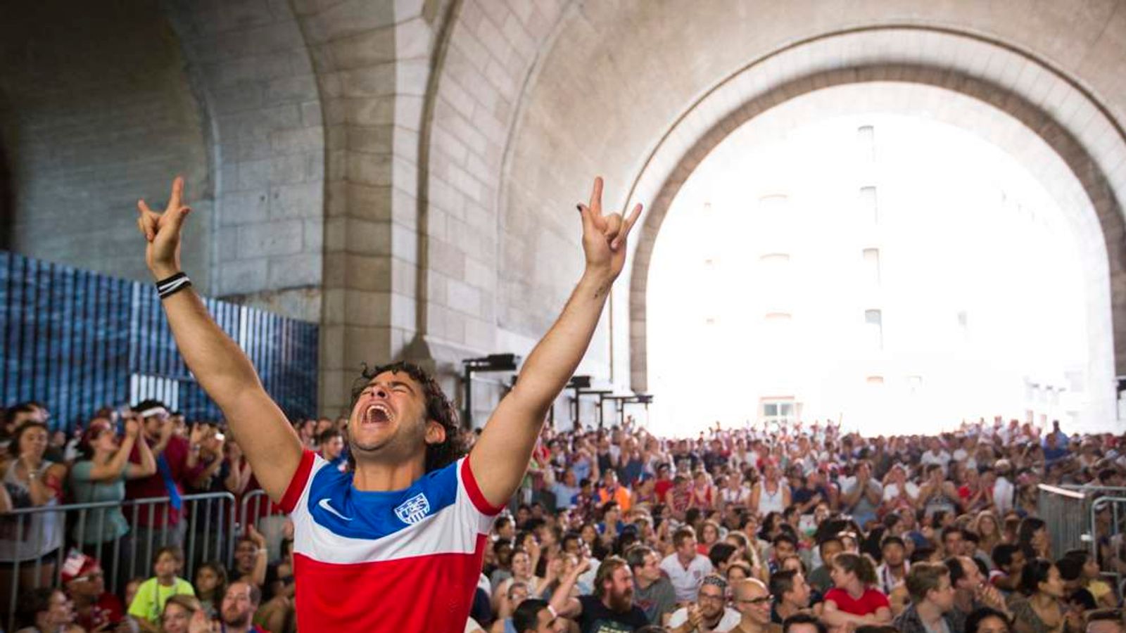 Millions Of Americans Cheer World Cup Heroes | US News | Sky News