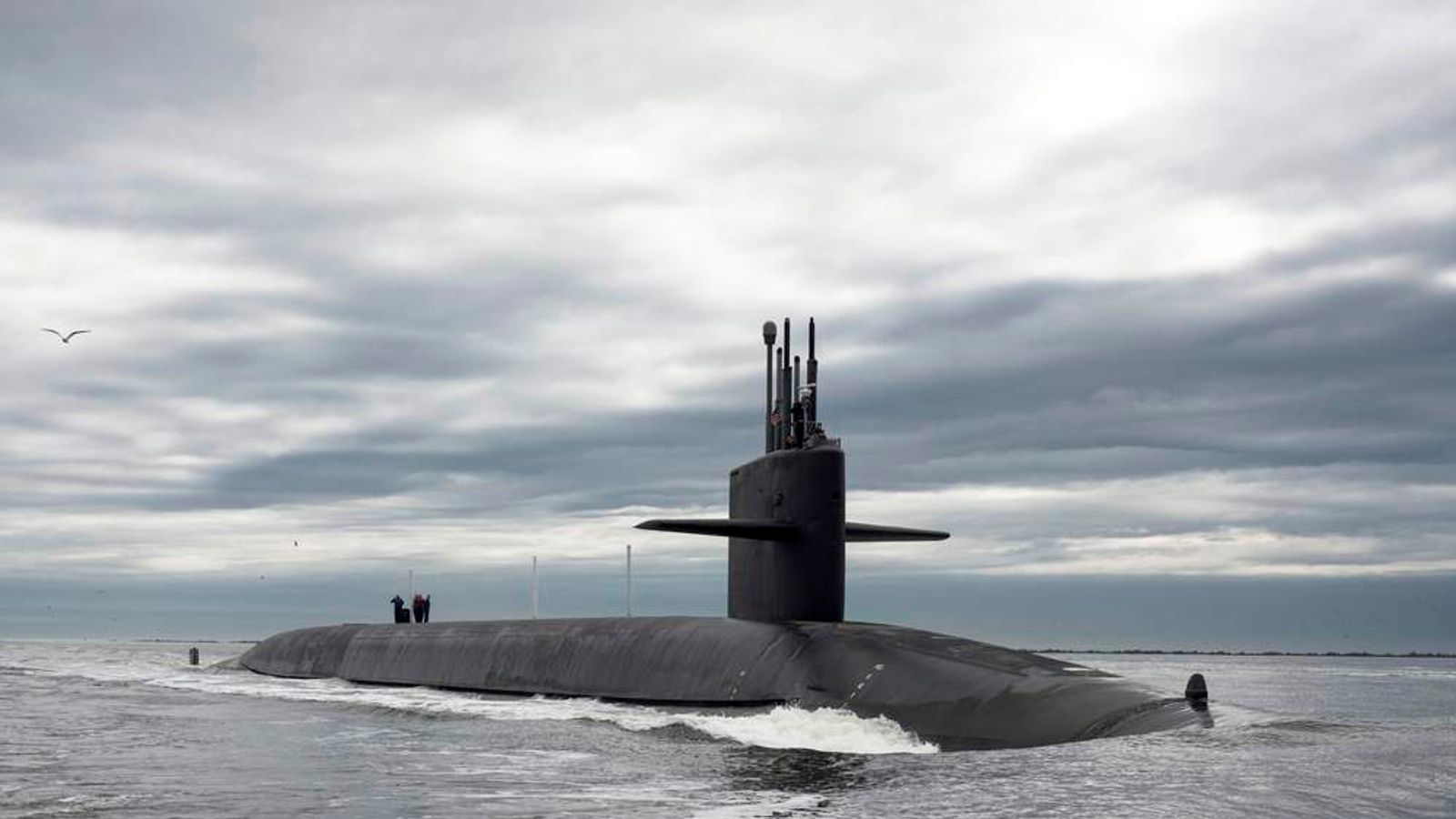 Captain Sacked After Grounding Nuclear Submarine | US News | Sky News