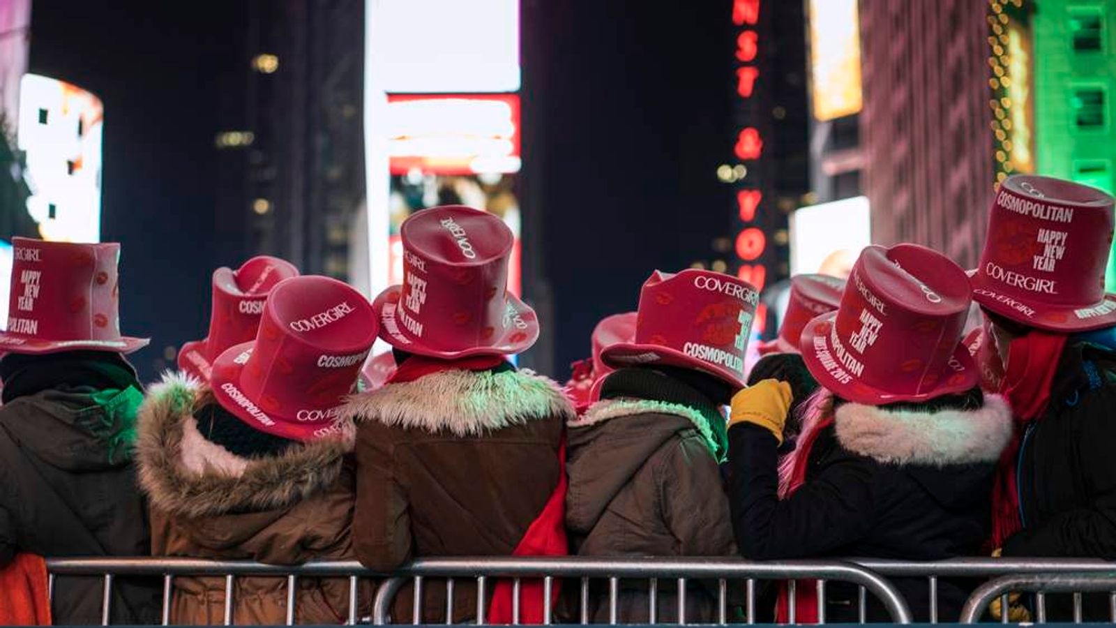 Fireworks In Times Square | Scoop News | Sky News