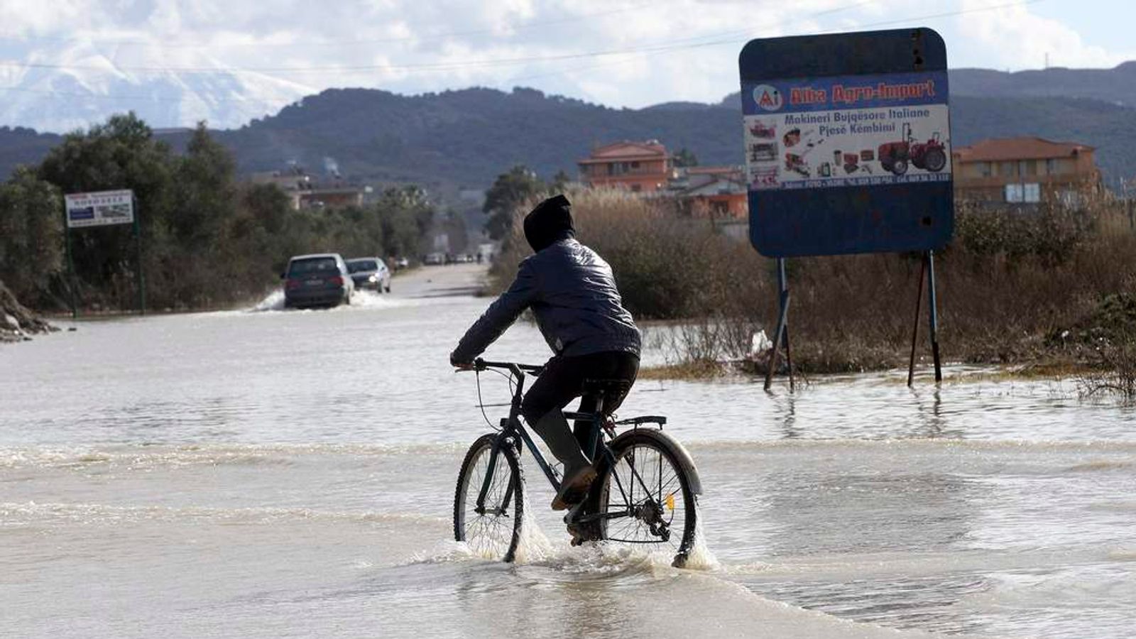 Albanian Floods Destroy Crops And Ruin Homes | Scoop News | Sky News