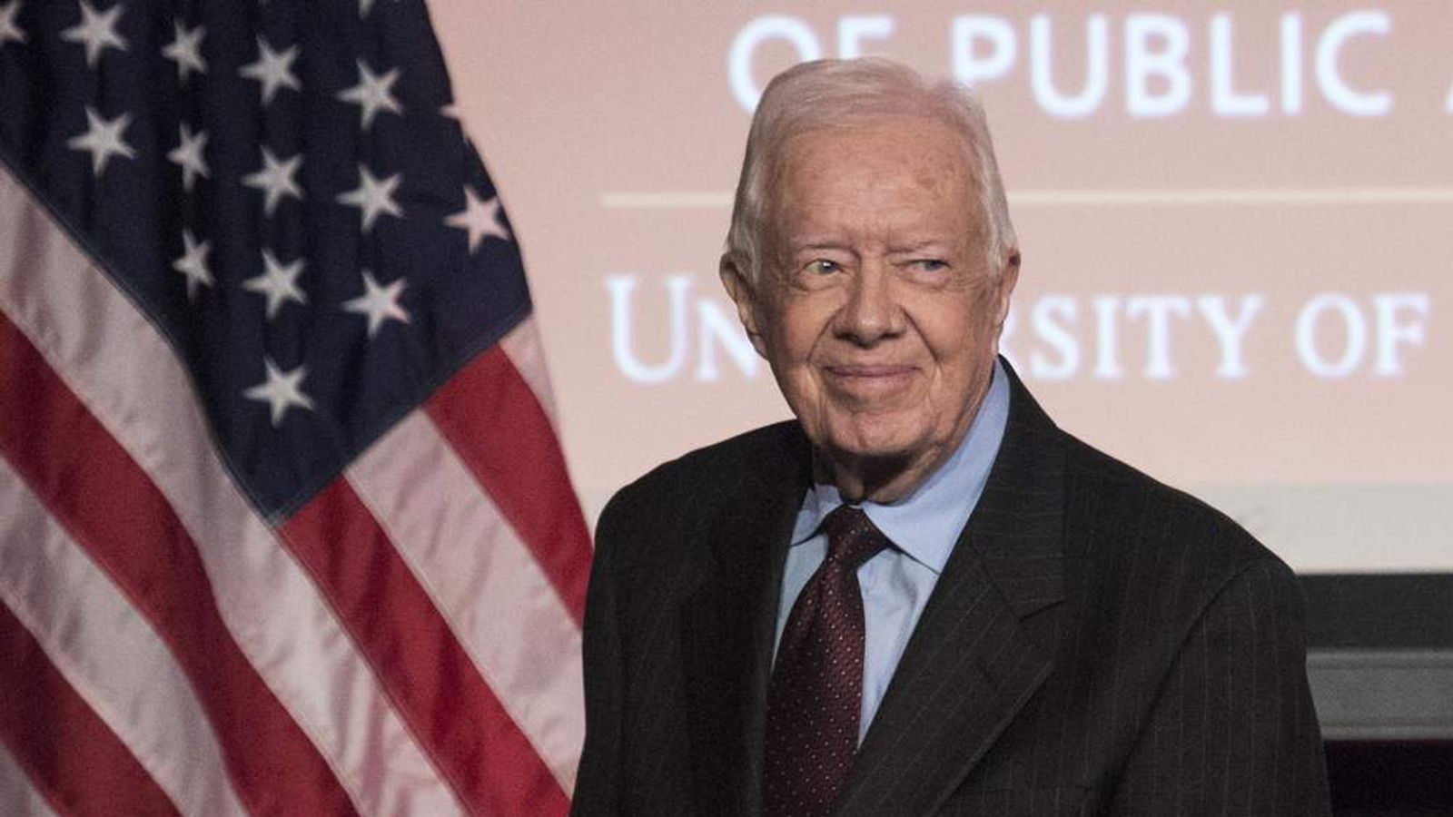 Carter Says Scan Shows 'No Signs Of Cancer' | US News | Sky News