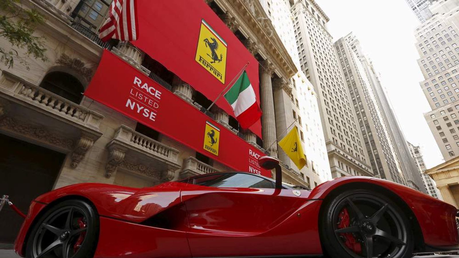 Ferrari Roars Ahead On Wall Street Debut | World News | Sky News