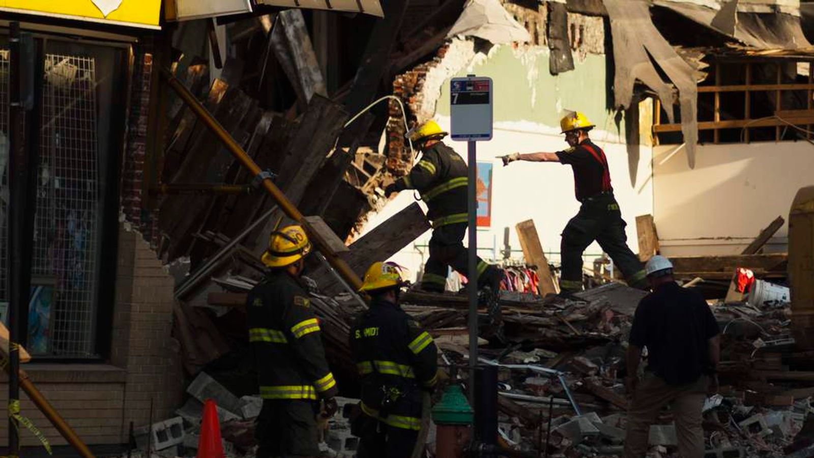 Philadelphia Building Collapse: Official Alerted | US News | Sky News