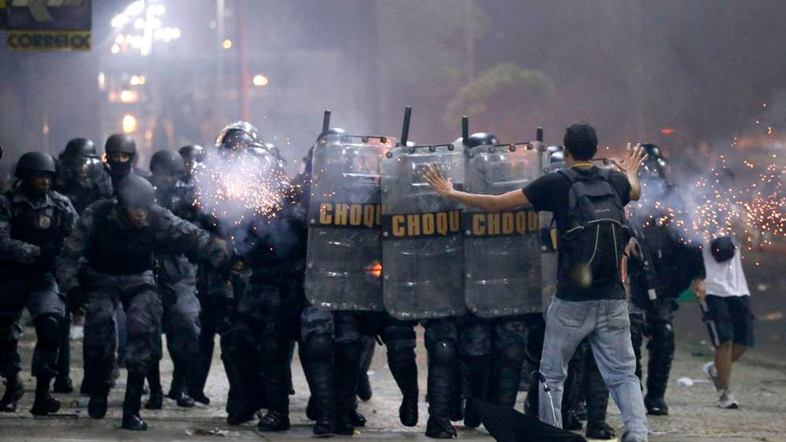 Brazil Protests: Cabinet Meets After March | World News | Sky News