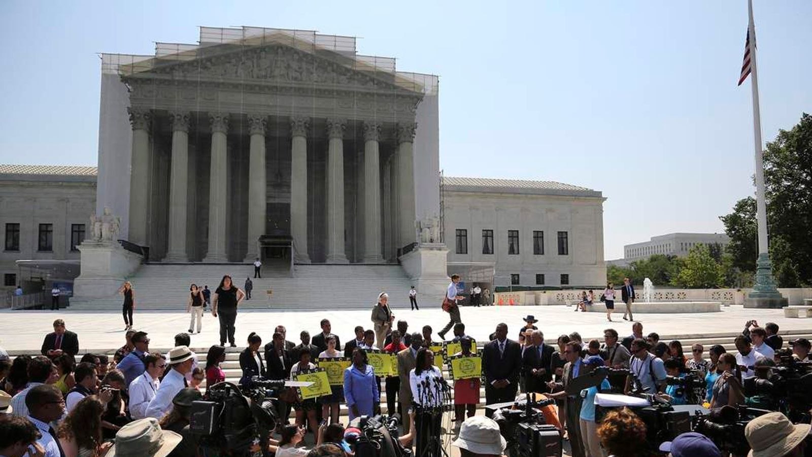 Supreme Court Voids Part Of Voting Rights Act | US News | Sky News