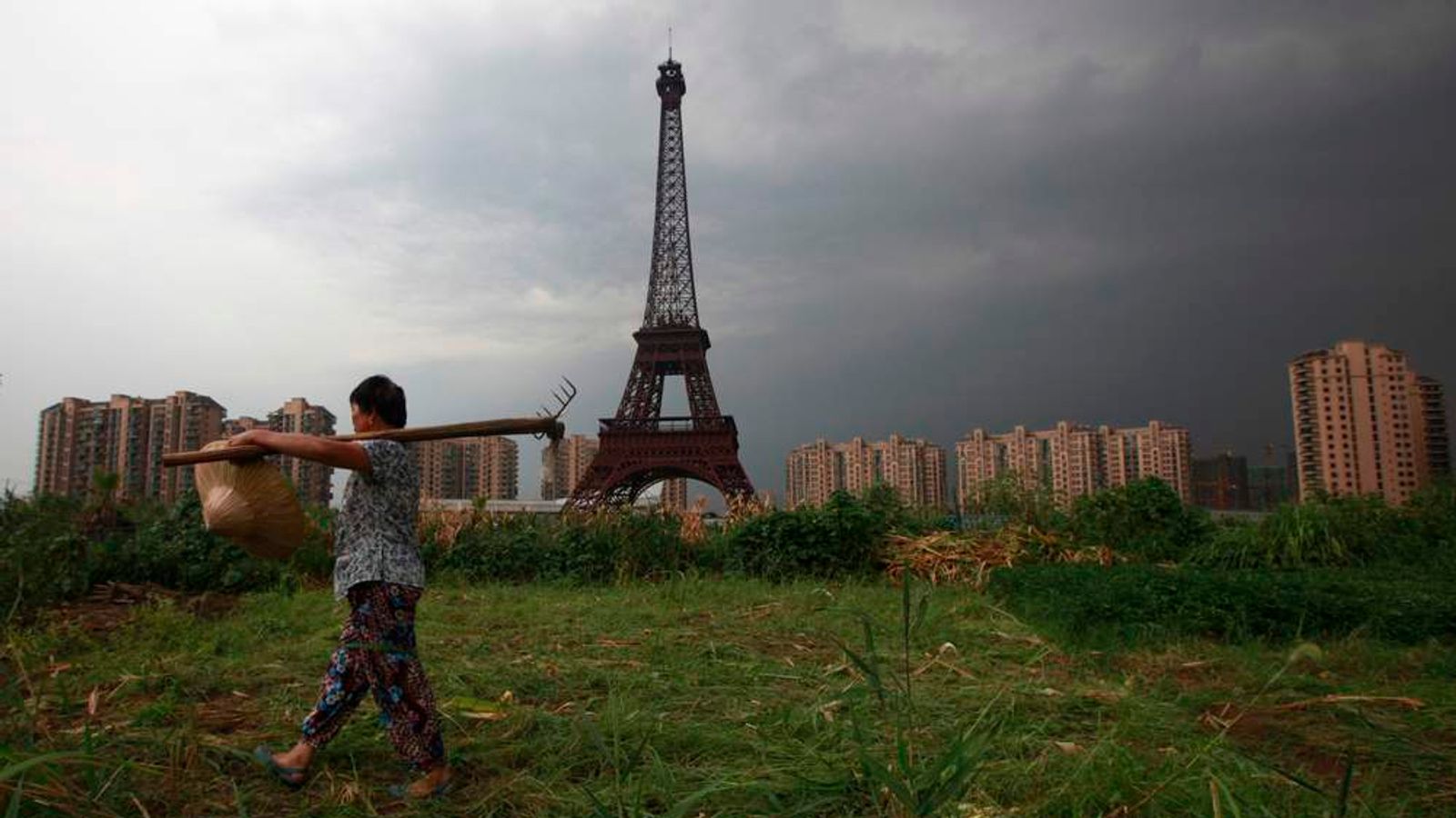 China's Paris Of The East Turns 'Ghost Town' | Scoop News | Sky News
