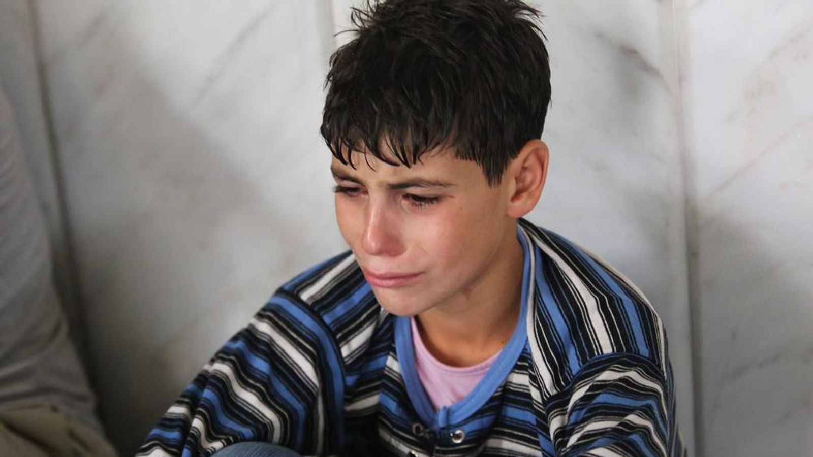 Syria Gas Attack: 'My Eyes Were On Fire' | World News | Sky News